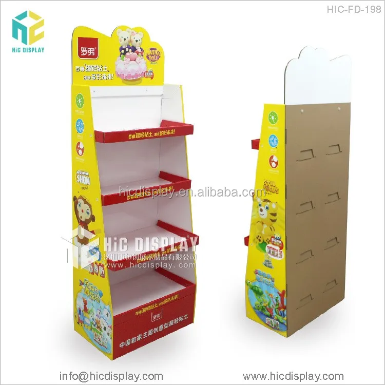 Custom Corrugated Paper Cardboard Stationery Display Rack - Buy ...