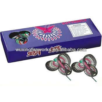 0435b Butterfly(mid) Ground Spinning Fireworks/toy Fireworks For Kids ...