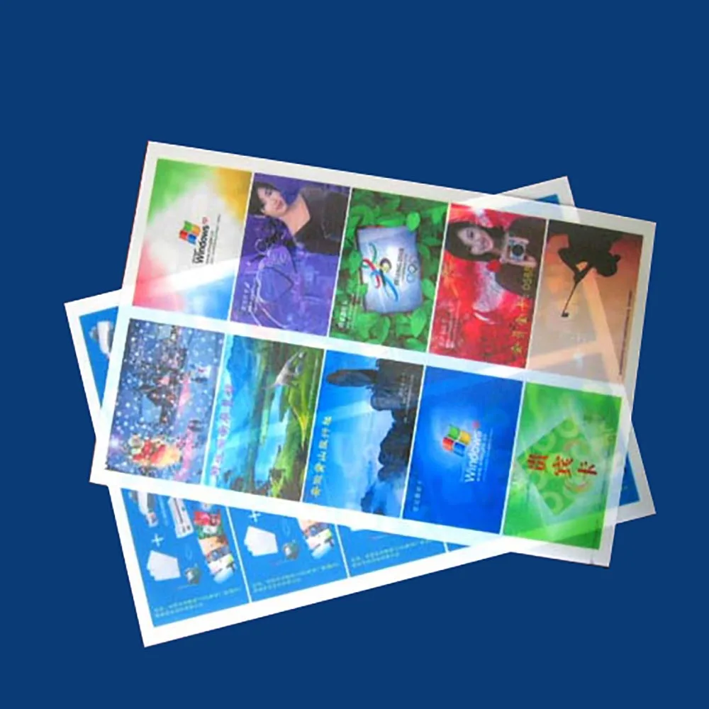 Regular Size A4 200*300mm White Material Pvc Id Cards Pvc Plastic Sheet ...