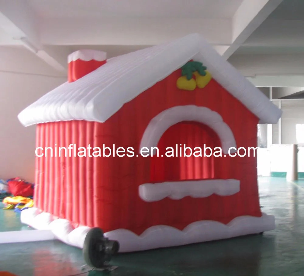 Giant Christmas Inflatable Reindeer Stable with LED Light - Perfect for ...