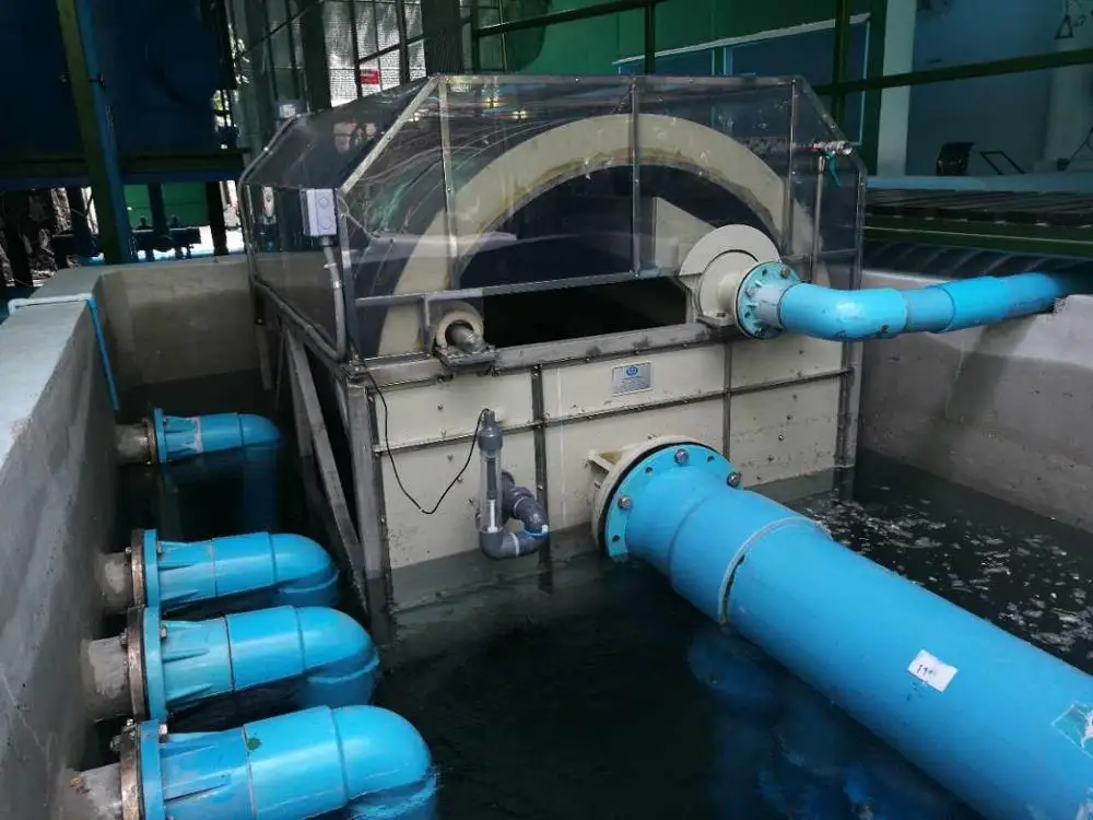 316l Stainless Steel Aquaculture Drum Filter For Fish Farm,Ras ...