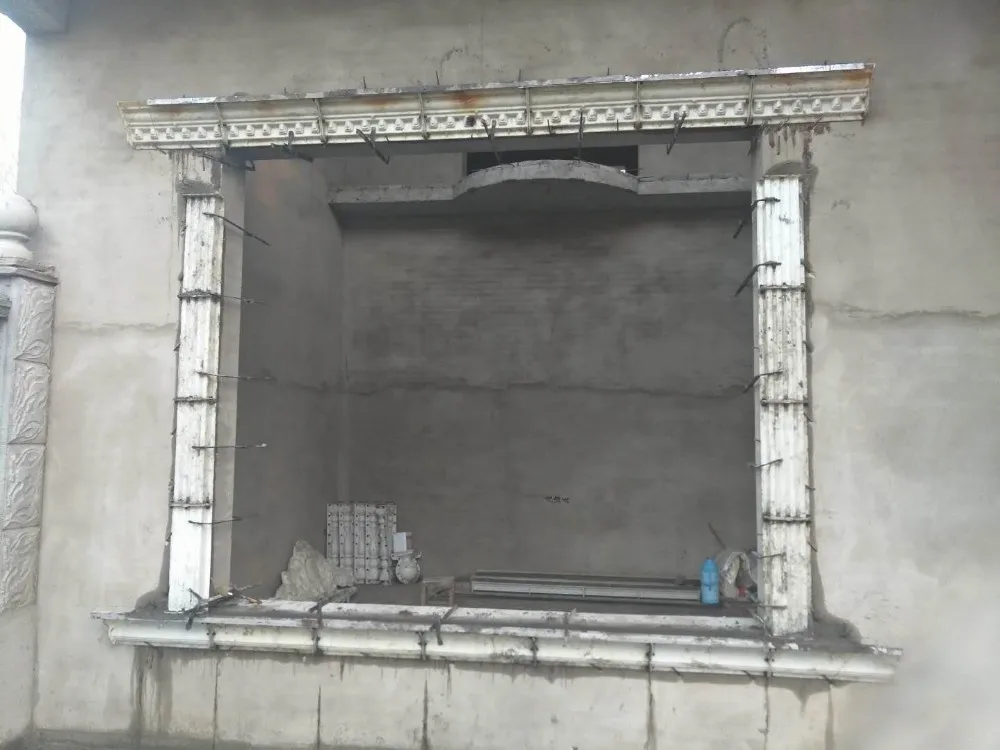 Plastic Decorative Window Casing Molds for Exterior Molding - OEM Available