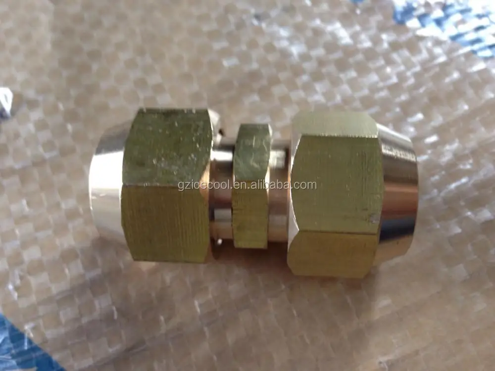 High Quality Brass Double Flare Union/copper Speedfit Brass Fitting ...