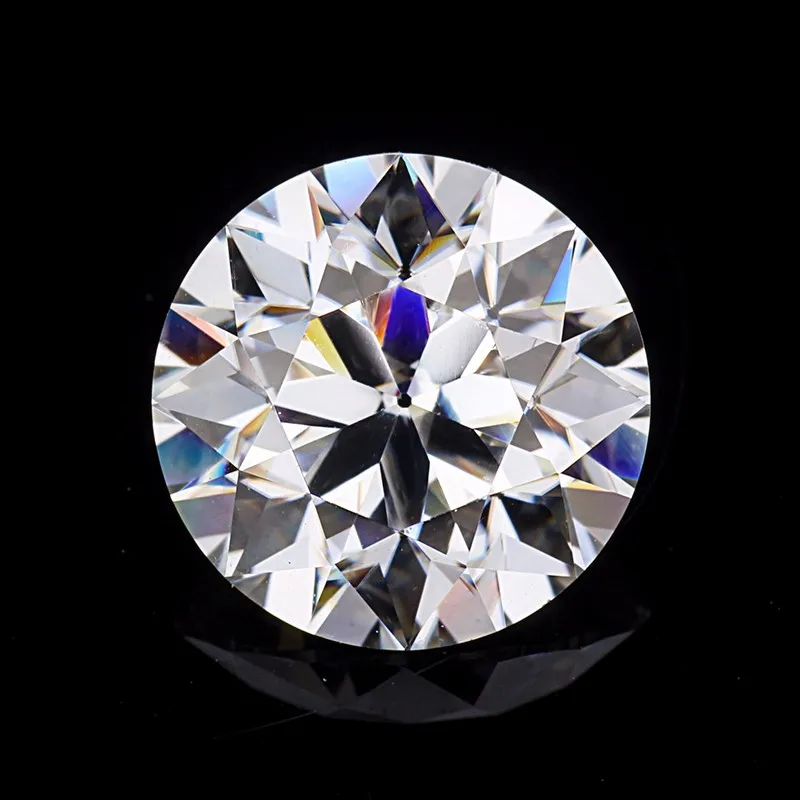 Old European Cut Moissanite Diamond Def White 7.0mm 1.25cts Synthetic ...