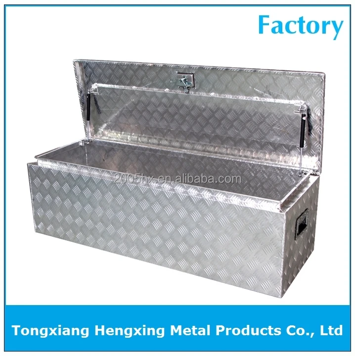 Aluminium Checker Plate Storage Box - Buy Aluminum Storage Box,Truck ...
