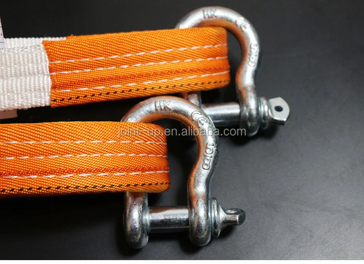 20ft 30ton Heavy Duty Trailer Tow Lifting Sling Rope Strap Belt Cable ...