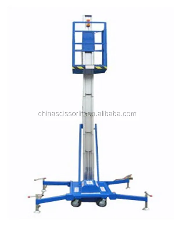 Compact Telescopic Portable Lifter Machine Aluminium Man Lift - Buy ...