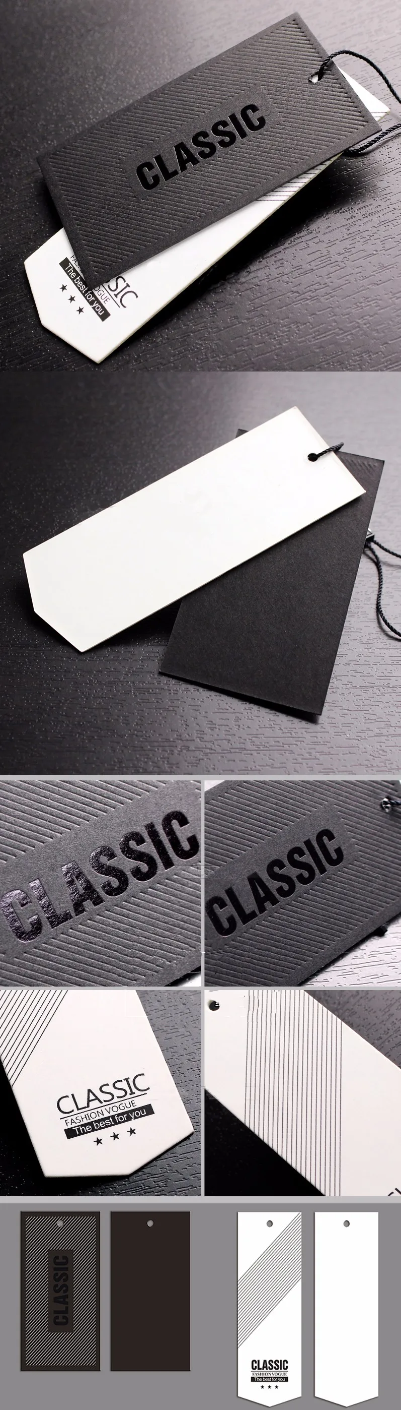 Luxury Custom Cheap Clothing Tags - Sustainable & Recycled