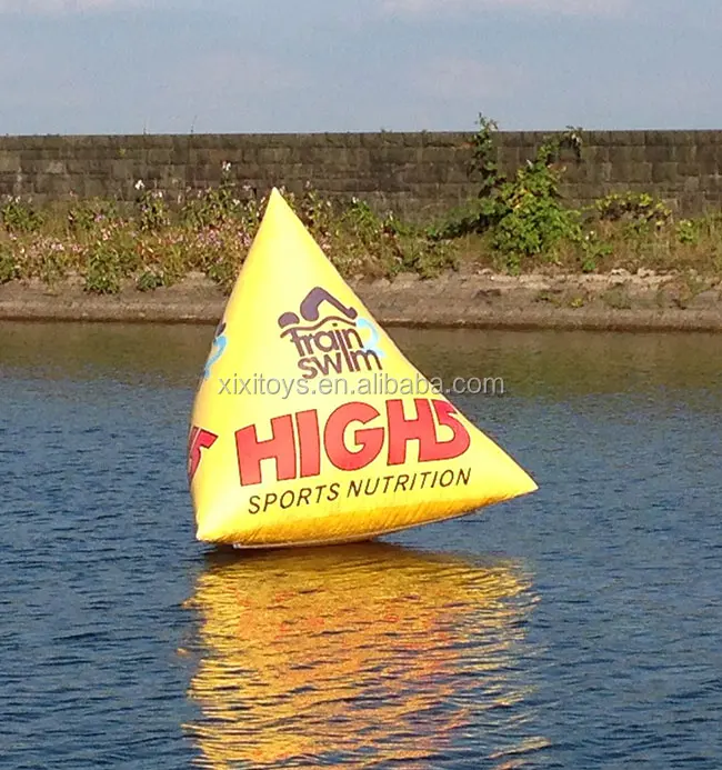 Inflatable Pyramid Water Buoys - Safety for Open Water Events