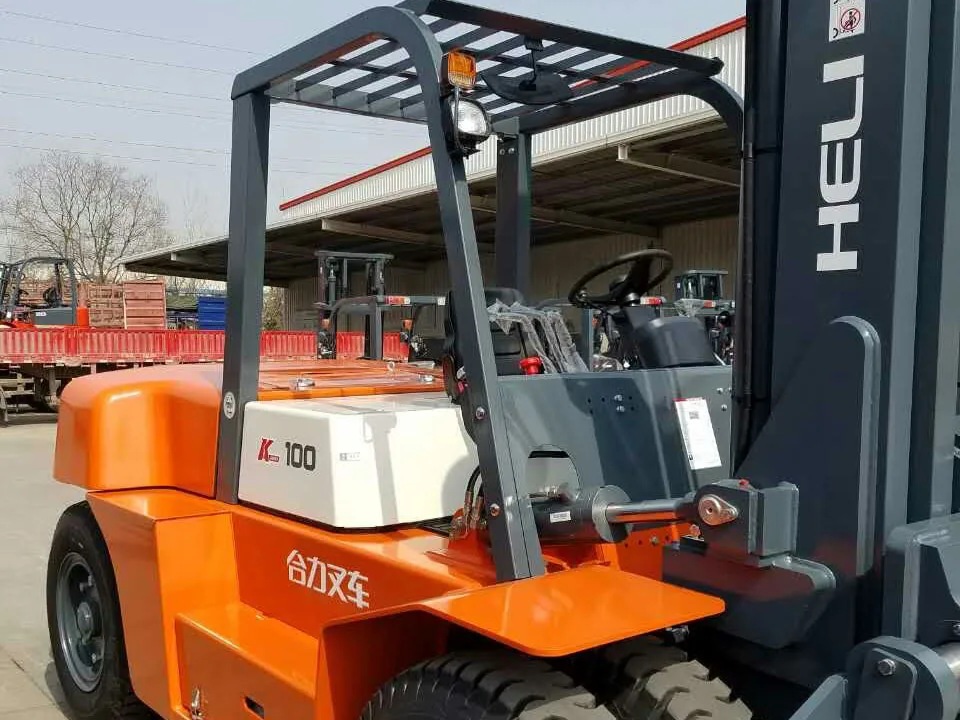 Heli CPCD100 Forklift - 10 Tons Diesel Hydraulic Power