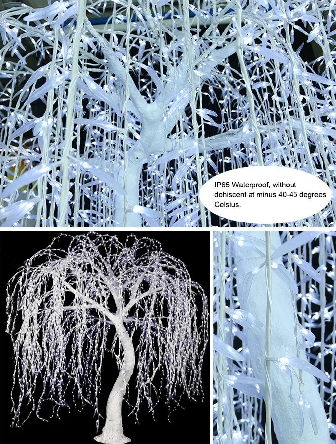 Led Artificial Weeping Lighting Landscape Fake Willow Tree - Buy Willow ...