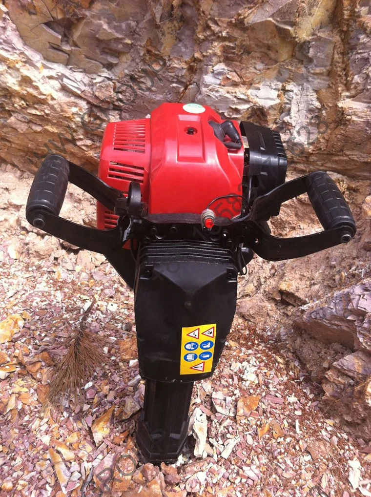 Portable Rotary Earth Hammer Drilling Gasoline Powered Jack Hammer ...