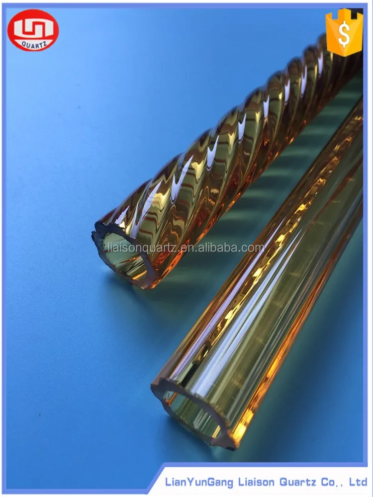 Fused Spiral Quartz Glass Tubing Coil Tube - Buy Pyrex Glass Tube Clear ...