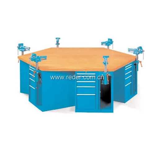 Hot Sale Factory Hexagonal Workstation/hexagonal Workbench - Buy Hot ...