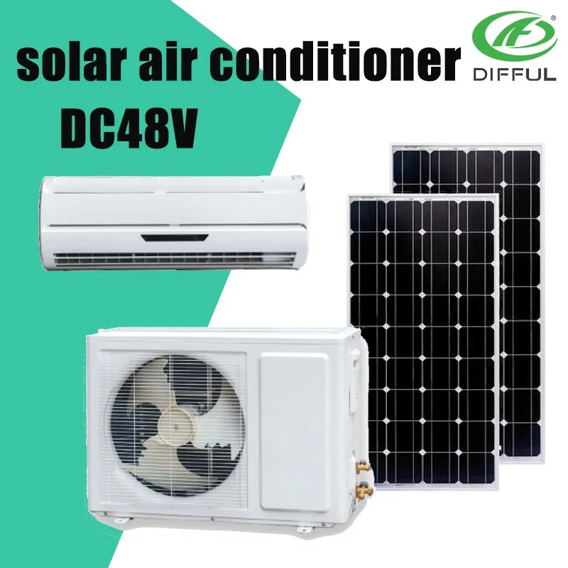Dc48v Solar Power Air Conditioner For Home Use Dc Solar Air ...