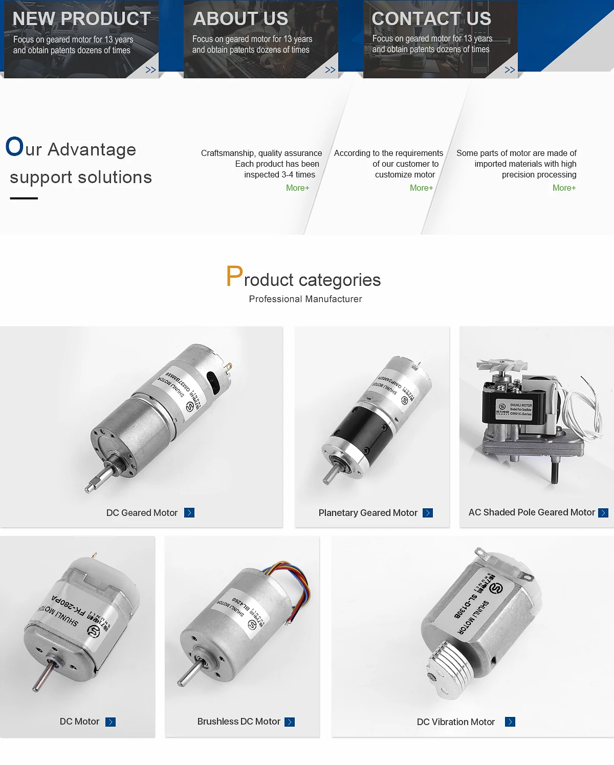 Shenzhen Shunli Motor Co., Ltd. - DC Gear Motor, Planetary DC Gear Motor