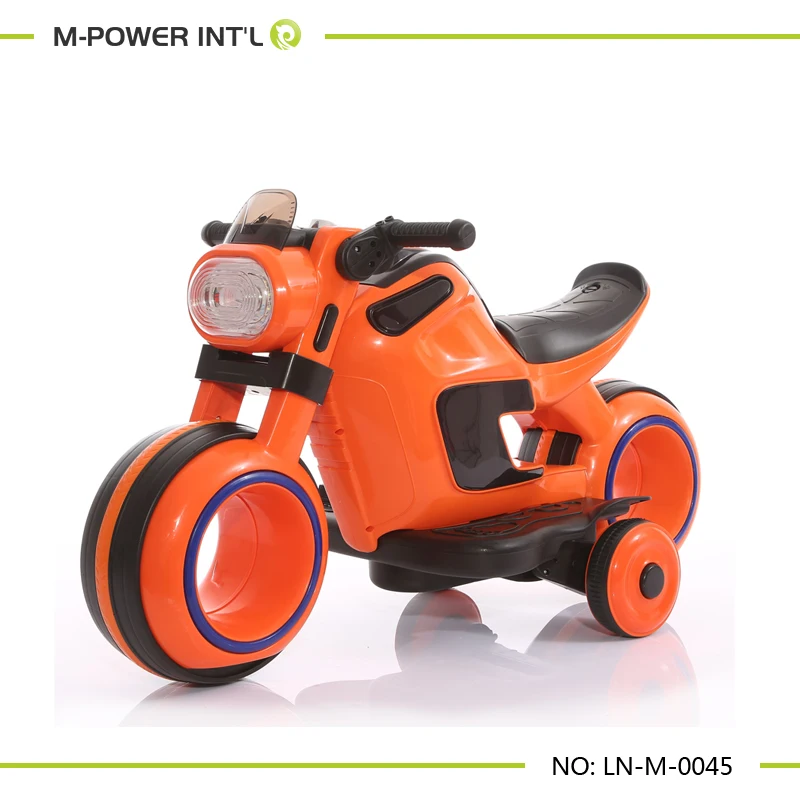 Fully Automatic 4 Wheel Kids Rechargeable Motorcycle Electric Bike For ...