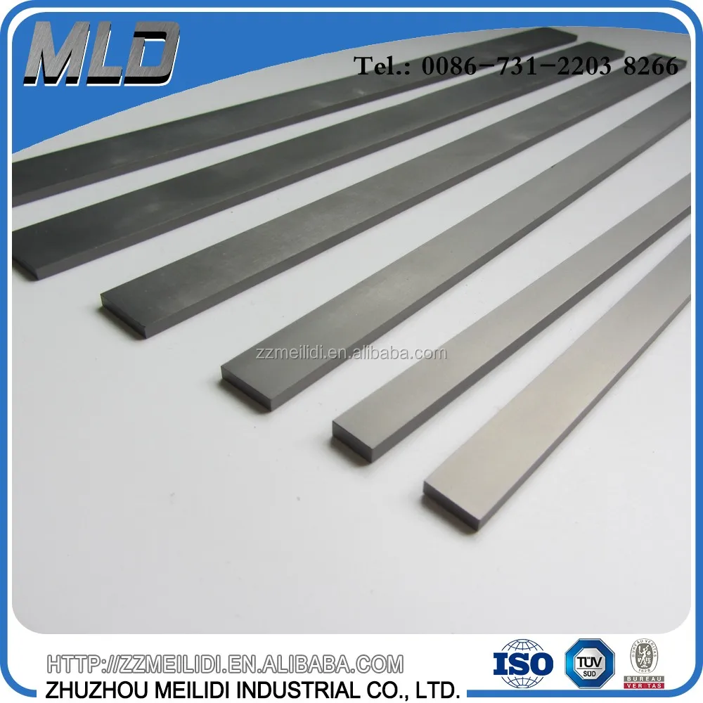 Wear resistant tungsten carbide flat blanks SS10 tips for stone cutting ...