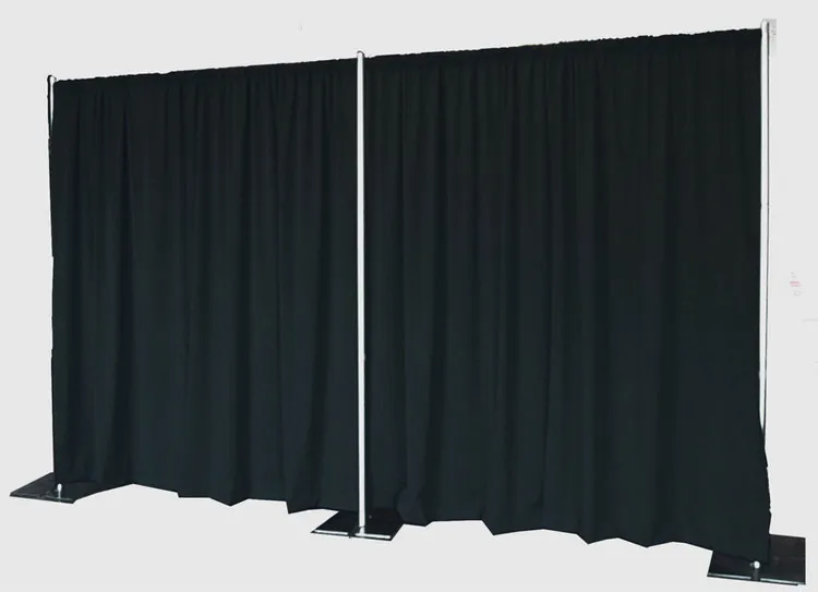 Simple Install Curtain Track Truss Backdrop Wedding Events Pipe And ...