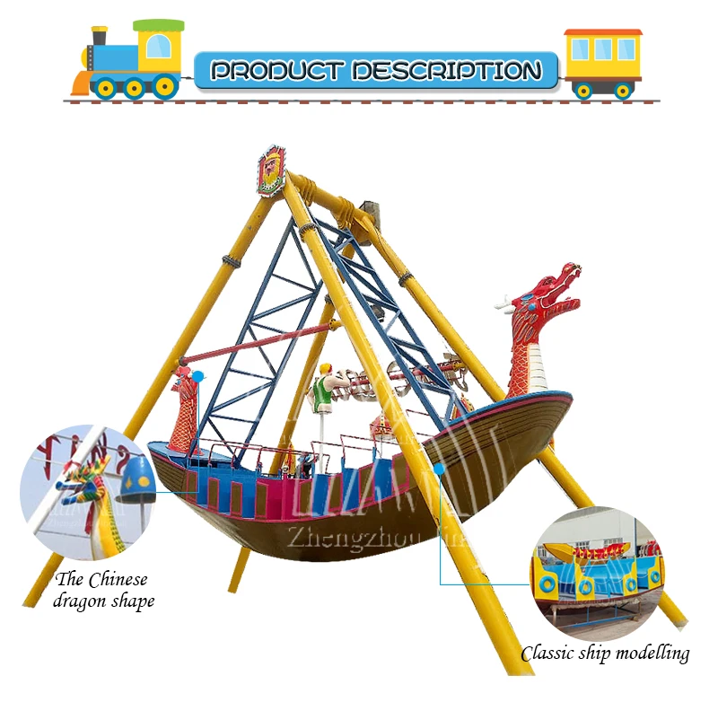 Amusement Rides Pirate Ship Swing Viking Boat Rides For Sale - Buy ...