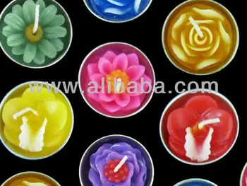 Thailand Flower Tealight Candles - Buy Thai Flower Tealight Candles ...