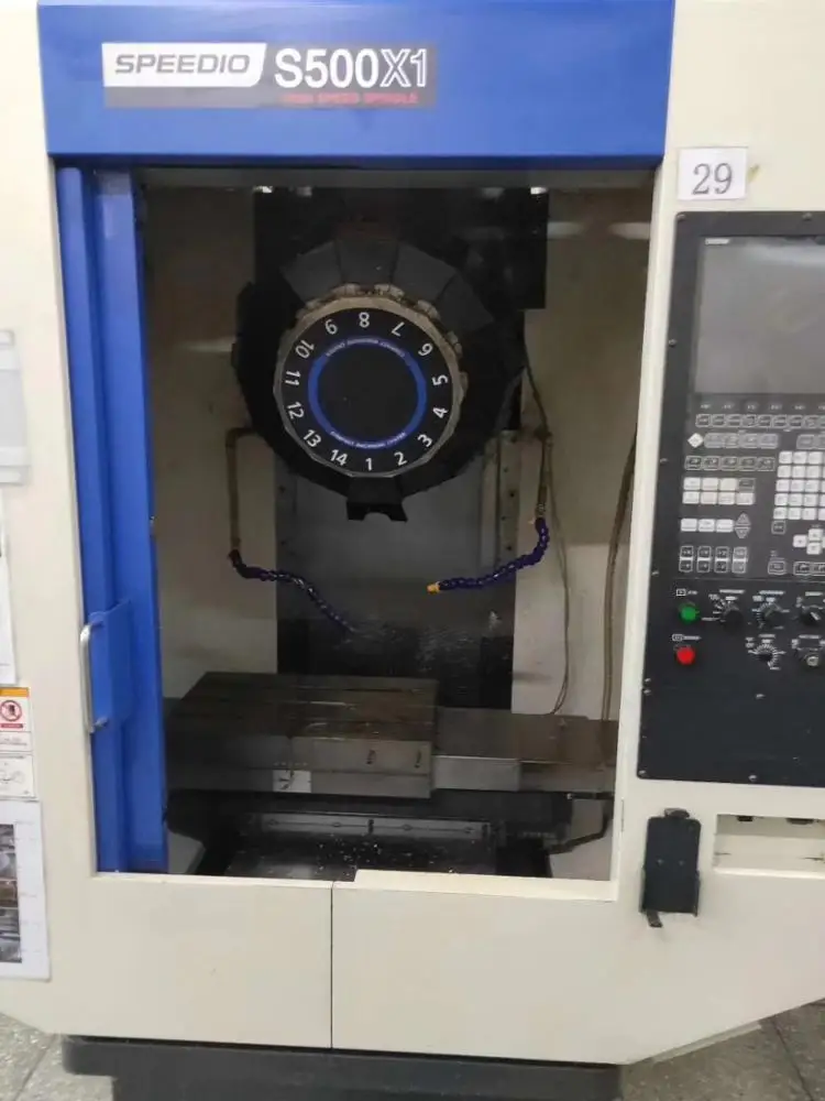 Used Brother S500 CNC Drilling & Tapping Lathe Machine Center for Metal ...