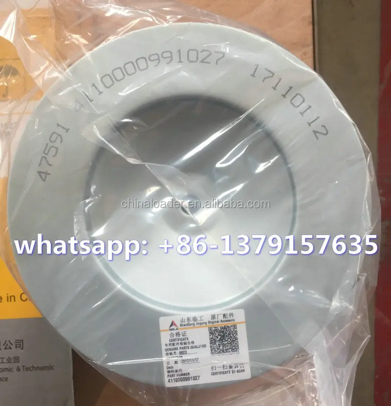 SDLG piezas de repuesto 4110000991027 filtro de aire para SDLG LG933L ...
