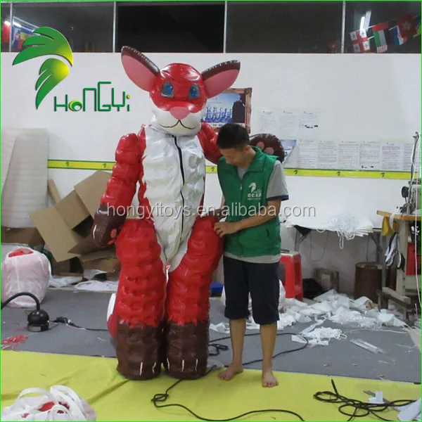 Inflatable Animals Costume,Inflatable Fox Suit With Double-layer Pvc ...