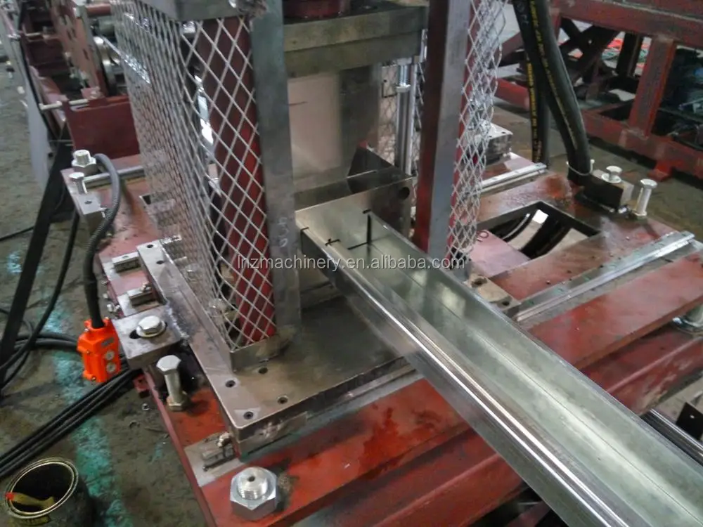 Lms Steel Door Frame Metal Shutter Roll Forming Cold Metal Machine ...