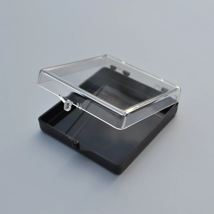 Plastic Storage Boxes with Hinge Lids - Recyclable & Durable