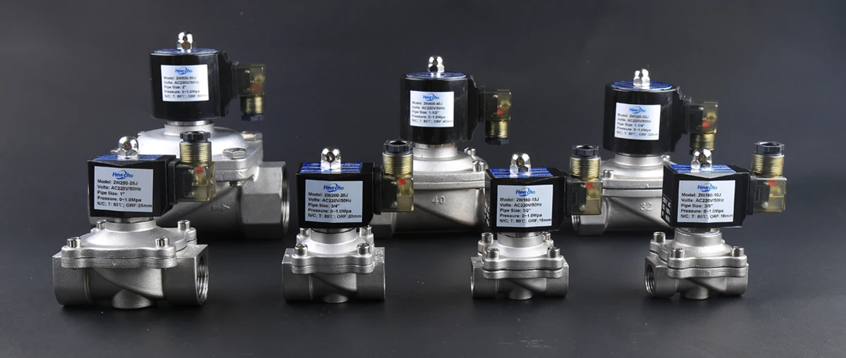 DN50 Large Flow 2 Inch Electric Stainless Steel Control Water Solenoid Valve Products from ...