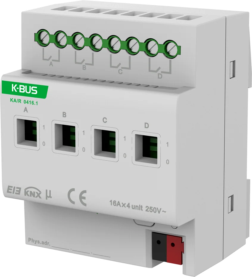 Switch Actuator 4-fold(knx Intelligent Home And Building Controlling System) - Buy Knx- Home ...