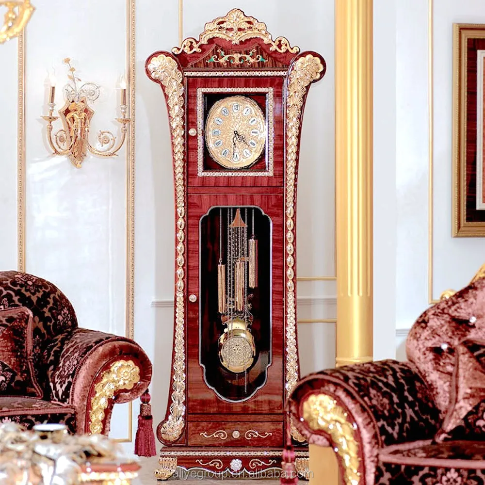 Classic Antique Home Decorative Wooden Standing Clock Dkc-616 - Buy ...