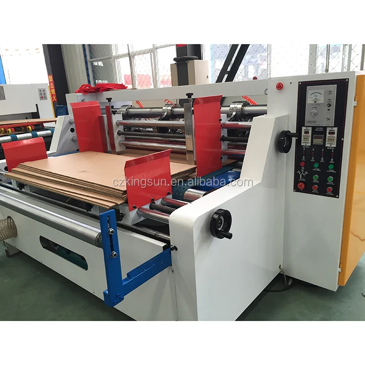2000 mm Auto Feeder Thin Blade Slitter Scorer Corrugated Cardboard ...