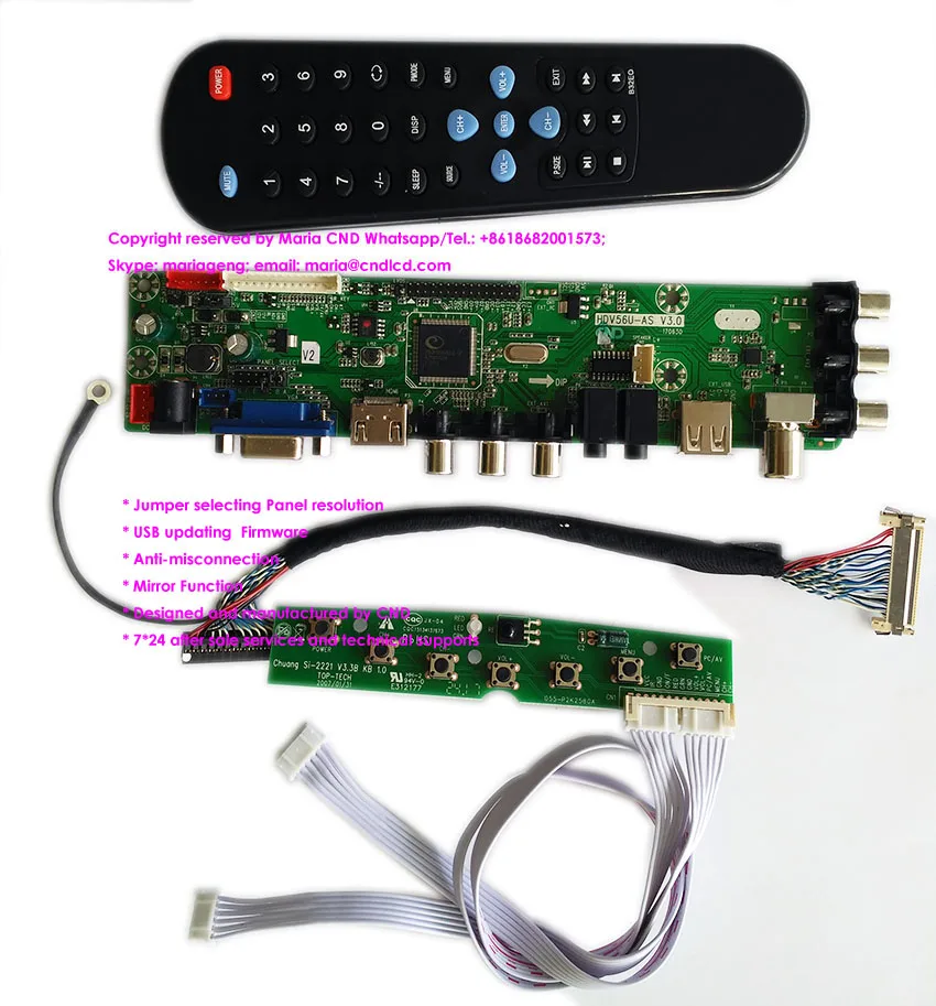 Supply V59 V56 1080p Lcd Led Tv Skd Ckd Kit - Buy Lcd Tv Skd Kit,Lcd Tv ...