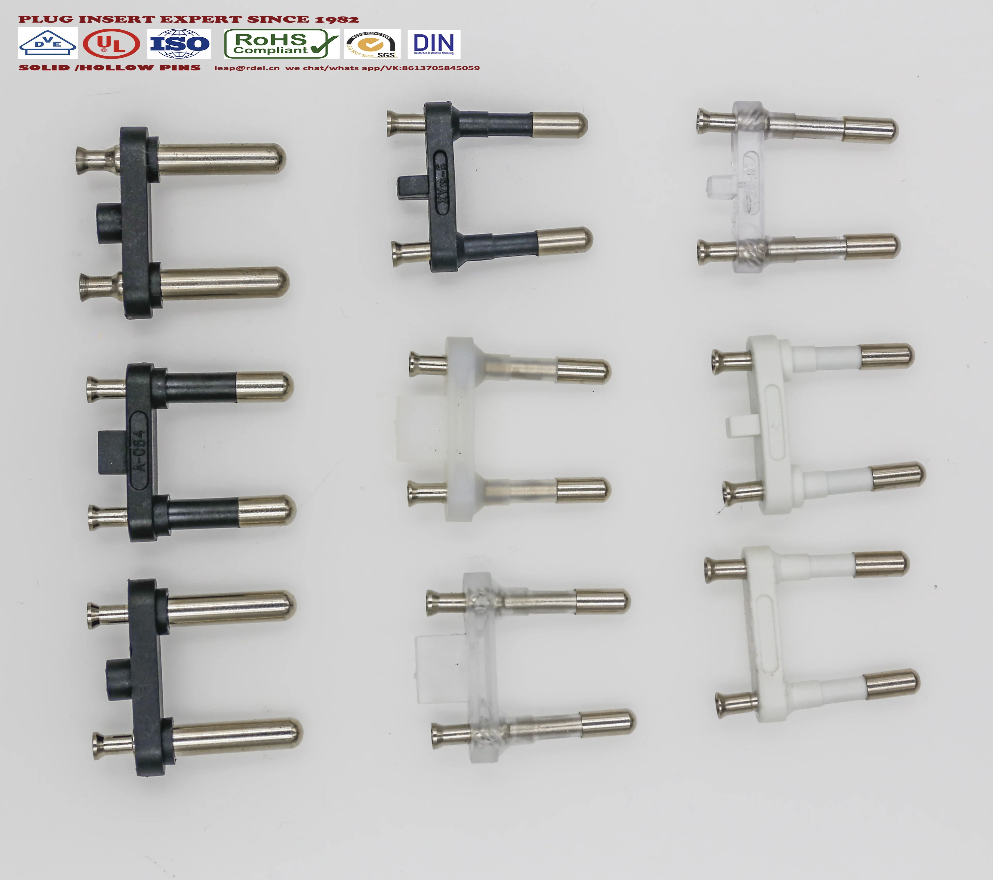 French Plug Insert Power Cord,Vde Standard Electronic Pvc Cable,2 Pin ...