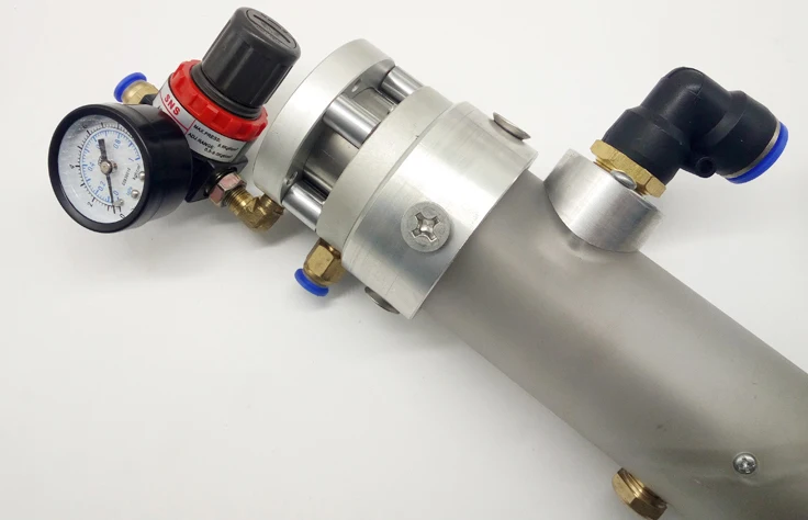 Abrasive Feeder System Mini Hopper Of Waterjet Cutting Machine Parts ...