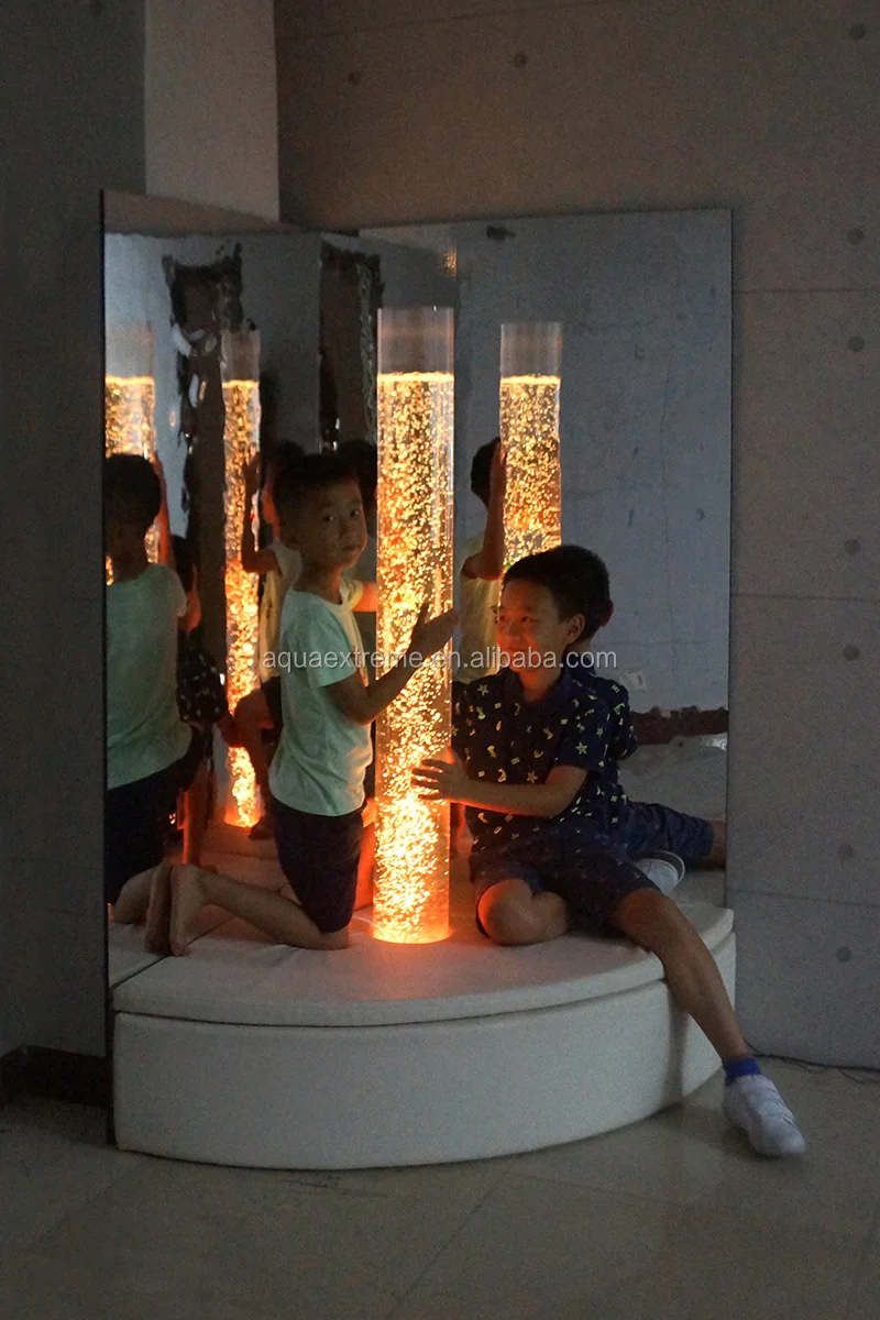 Sensory Water Bubble Tube Platform for Children - Aqua Sensations Zone