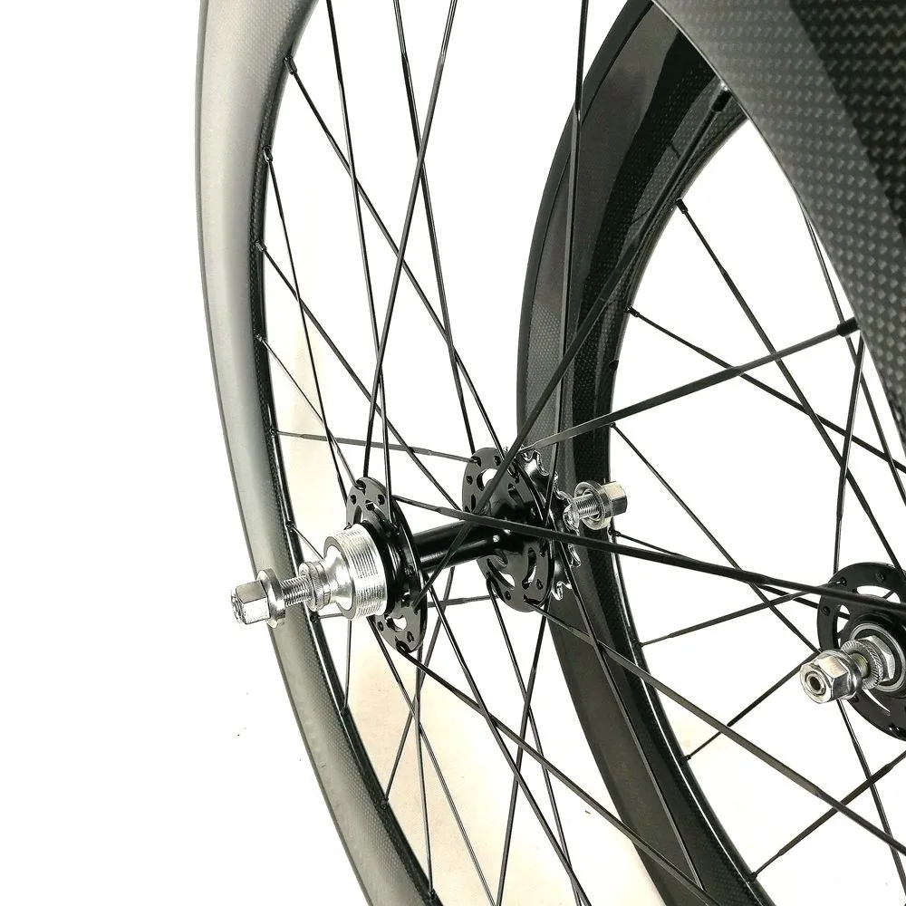 Wheel Carbon Track For Fixed Gear Rear Wheel 700c Fixie Bike Rims 88mm ...