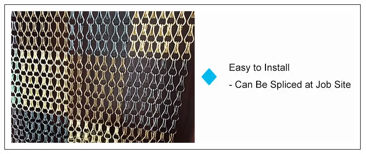 Decorative Woven Wire Mesh - Durable & Fireproof Screen