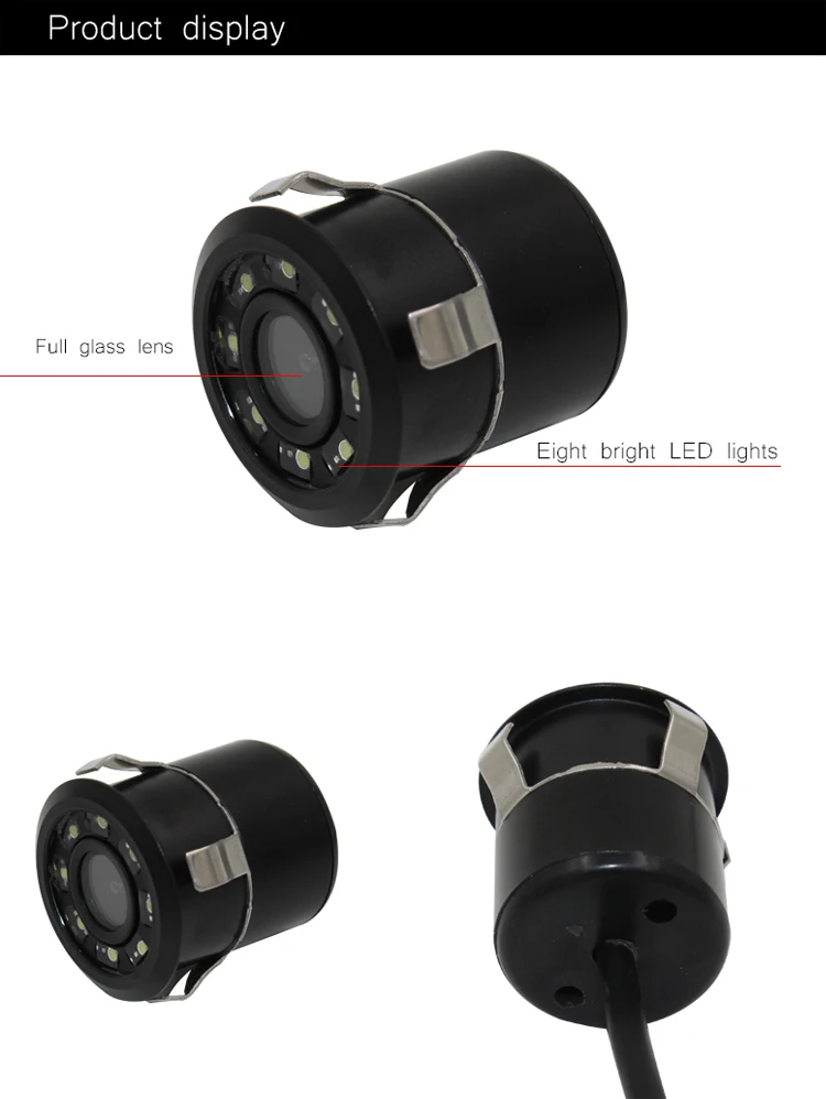 Ntsc Pal System 170 Degree Wide Angle Viewing 8 Leds Night Vision ...
