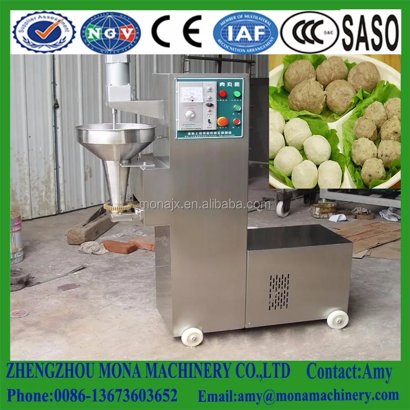 Electric Automatic Meatball Forming Machine/beef Fish Ball Making ...