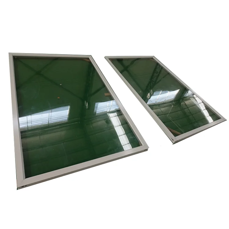 12mm Tempered Clear Glass Aluminium Profile Fixed Glass Window - Buy ...