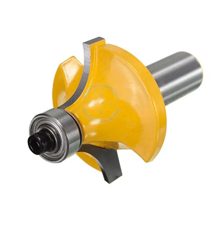 L-N118 6PC 1/2 Inch Round over Router Bit Set - Precision Tools