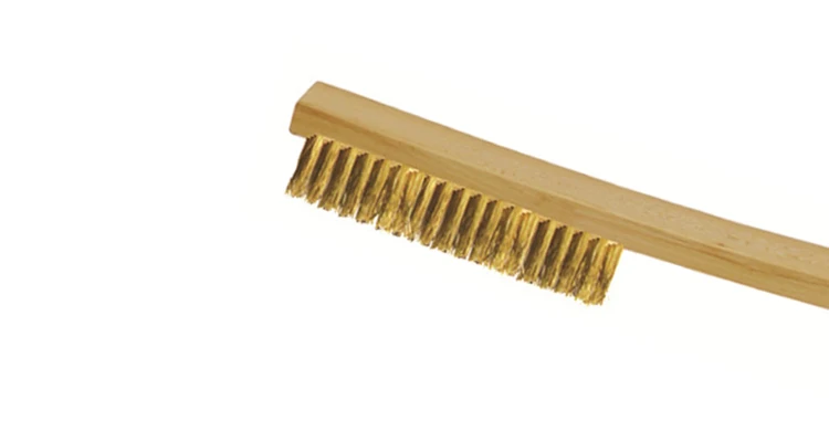 Non Sparking Brass Brush Wooden Handle Copper Brush Oem - Buy Non ...