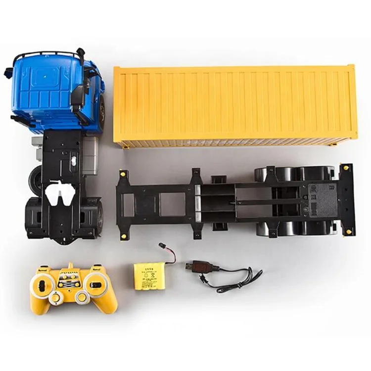 1:20 2.4G Rc Model Container Truck E564-003 - Toy Fun