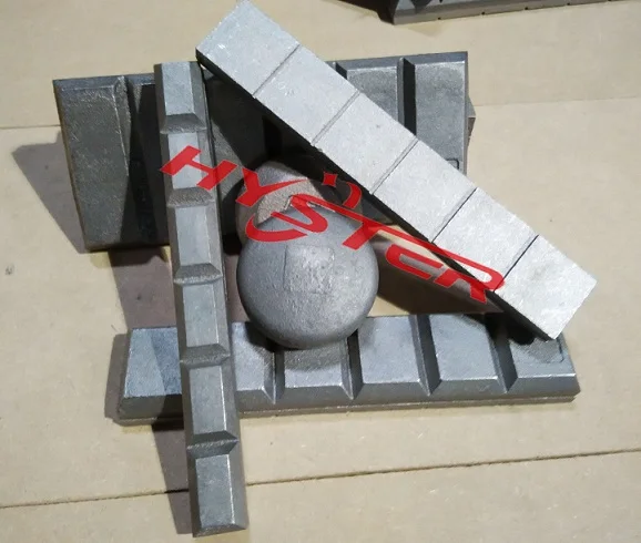 Laminated High Chrome White Iron Chocky Bar Wear Blocks Wear Plates For ...