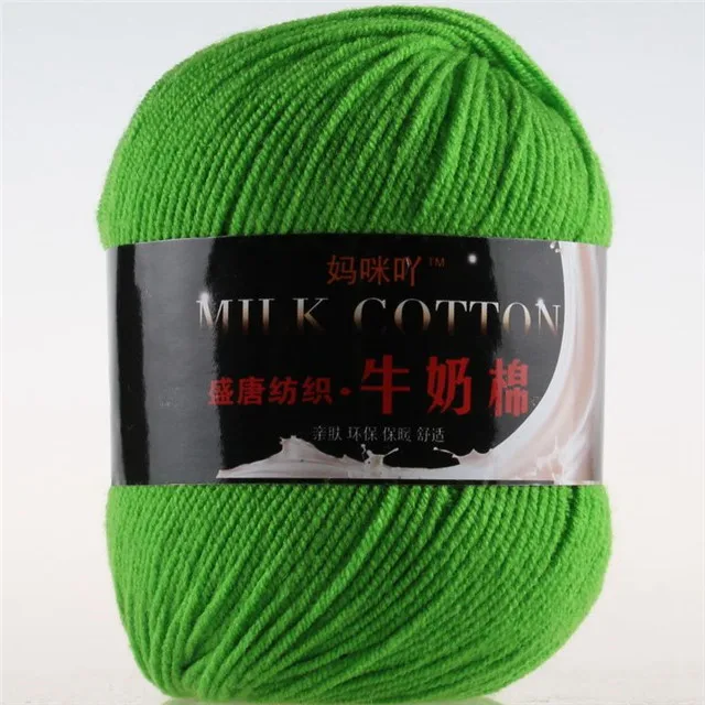 Wholesale 80% Cotton 20% Acrylic Cotton Milk Yarn With Cheap Price Dyed ...