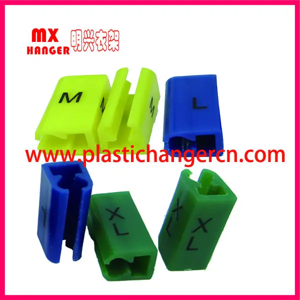 Hanger Size Cube - Coloured Size Cubes for Garments
