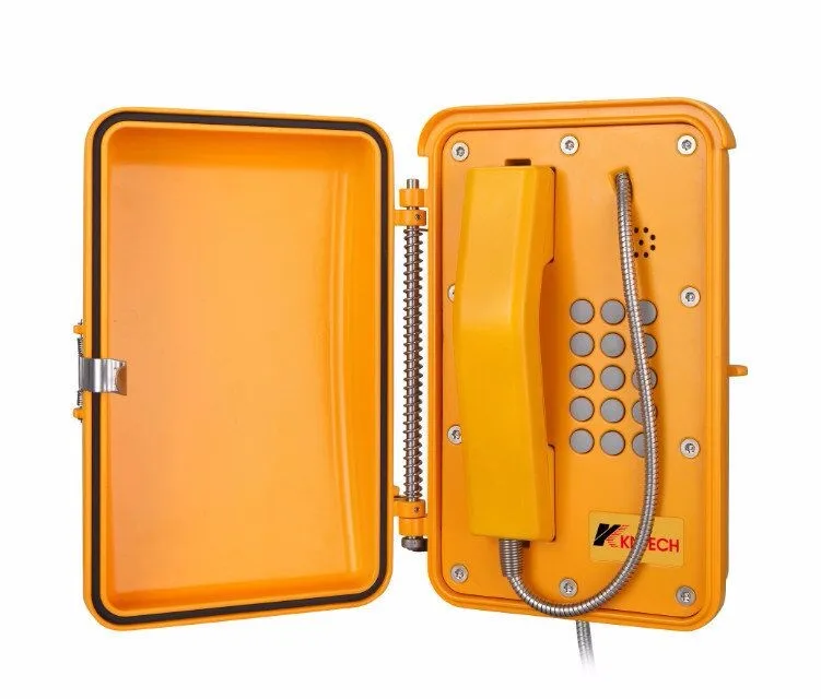 Hot Waterproof Pedestal Call Box Station Outdoor Telephone - Buy ...